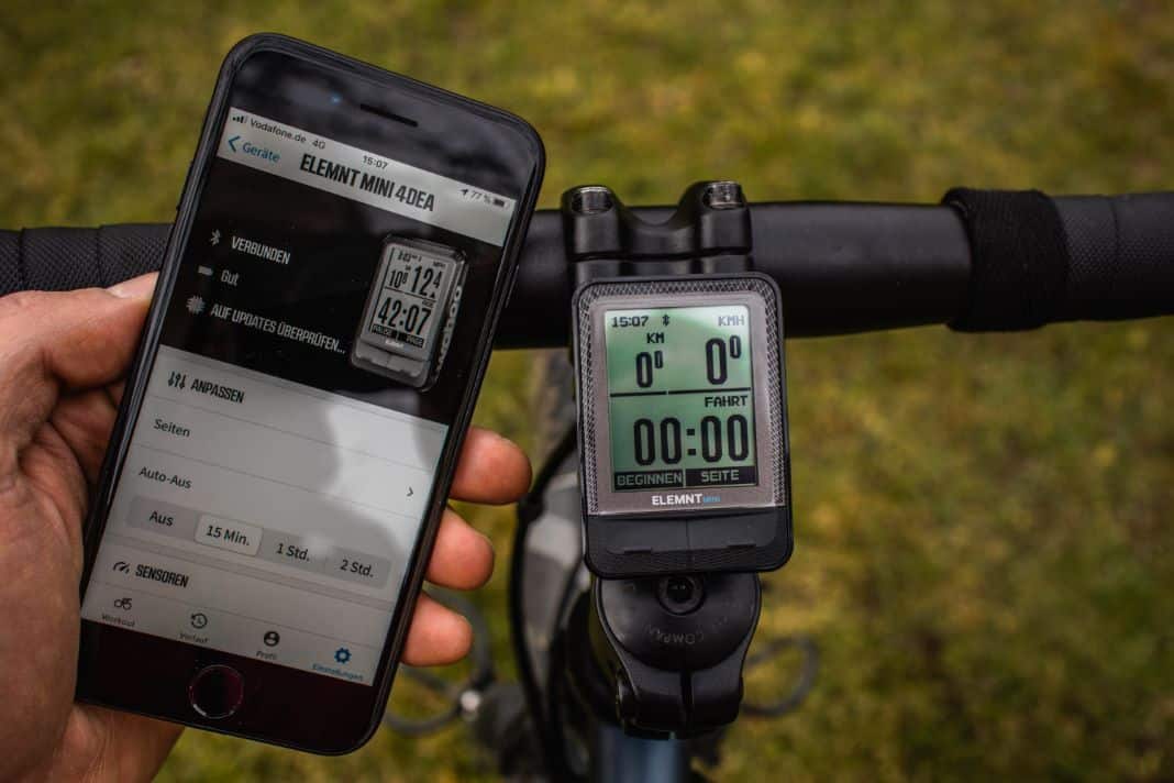 Wahoo ELEMNT Mini Test - kompakter Fahrradcomputer ohne GPS