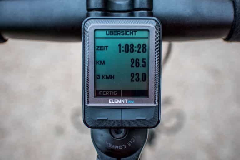 Wahoo ELEMNT Mini Test - compact bike computer without GPS
