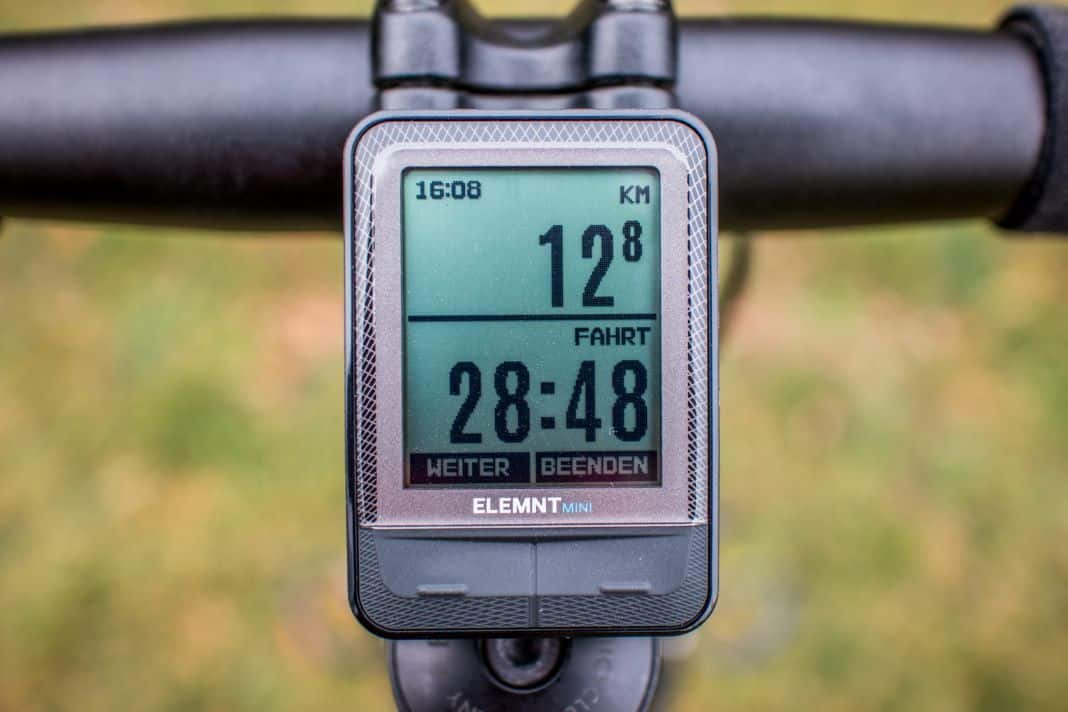 Wahoo ELEMNT Mini Test - kompakter Fahrradcomputer ohne GPS