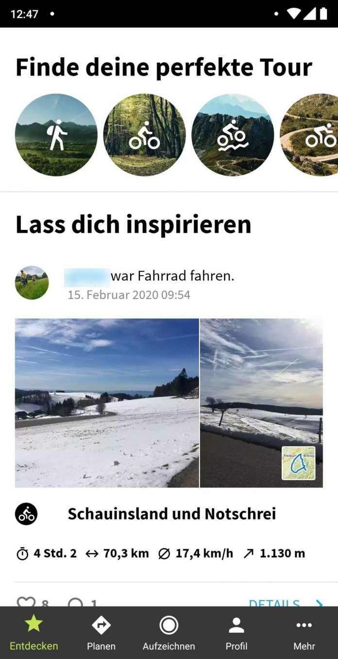 komoot Test - Fahrrad GPS Navigation » [KOMPLETTE ANLEITUNG]