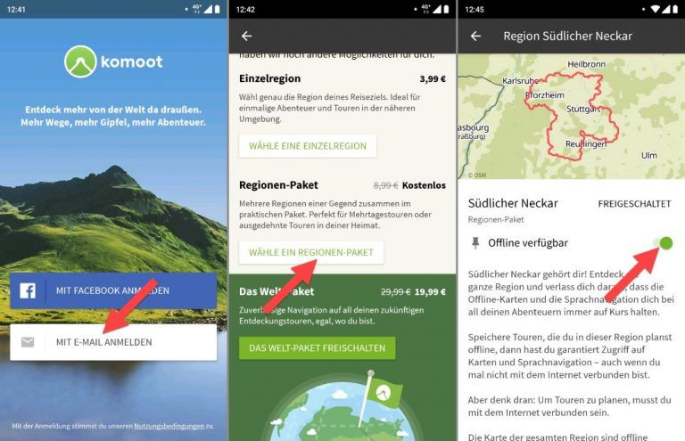 komoot Test - Fahrrad GPS Navigation » [KOMPLETTE ANLEITUNG]