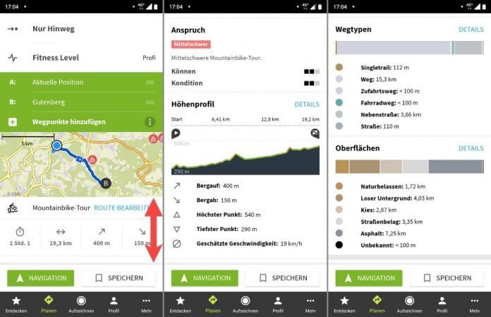 komoot Test - Fahrrad GPS Navigation » [KOMPLETTE ANLEITUNG]