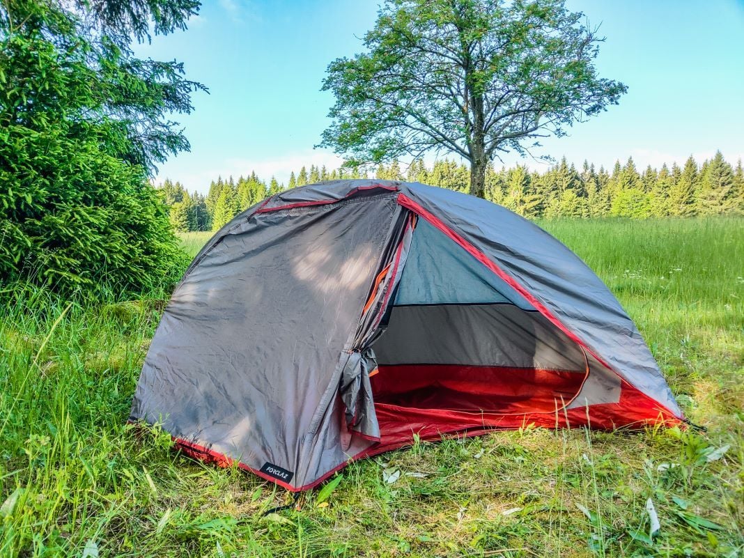 Trekking tent Forclaz Trek 900 Ultralight tent " Decathlon tent test