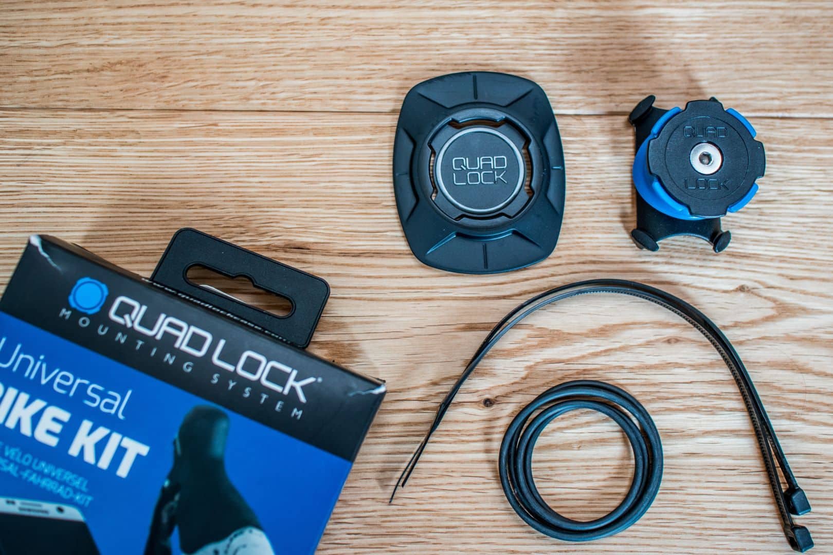 Quad Lock Bike Kit Test & Out Front Mount Test! Hält stabil am Fahrrad