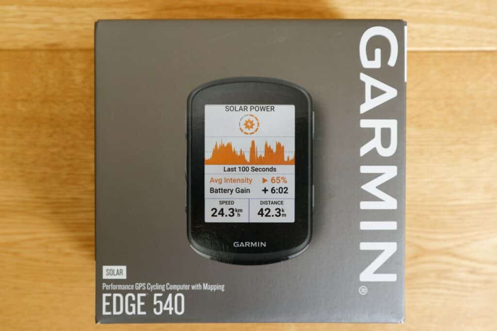 Garmin Edge 540 Test & Erfahrungen » MIT und OHNE Solar!