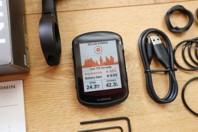Garmin Edge 540 Test & Erfahrungen » MIT und OHNE Solar!