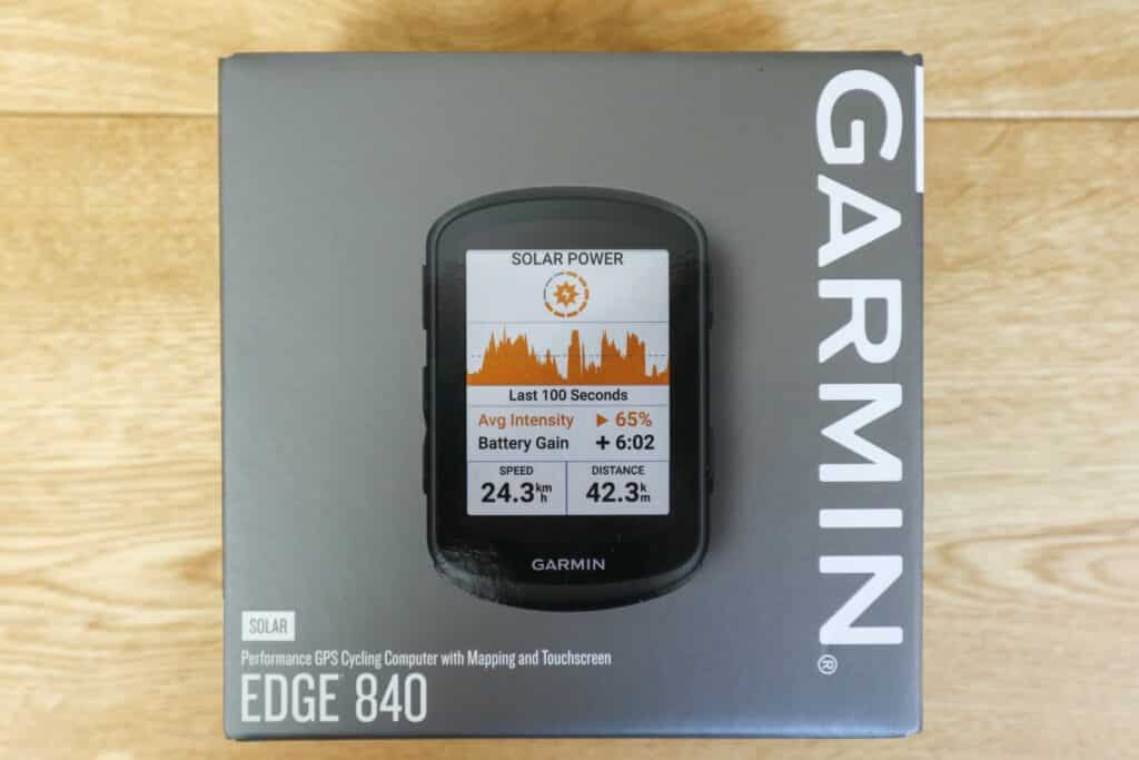 Garmin Edge 840 Test » MIT und OHNE Solar!