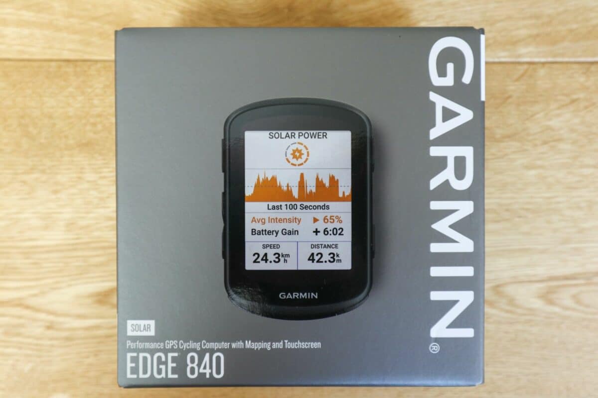 Garmin Edge 840 Test » MIT und OHNE Solar!