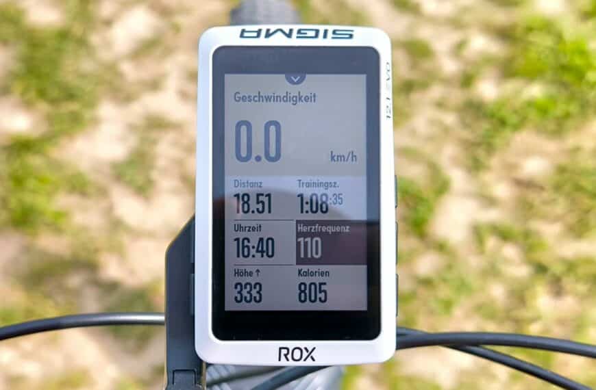 Sigma ROX 12.1 EVO Test » Ausführlicher PRAXISTEST